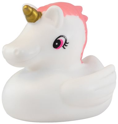 Mini Unicorn Rubber Duck brings a playful dose of magic and charm to a